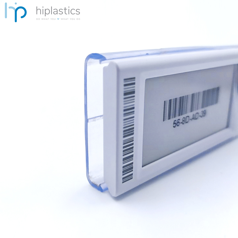Hiplastics, Hang and adhesive ESL Rail, display ESL, Adhesive ESL Rail ...