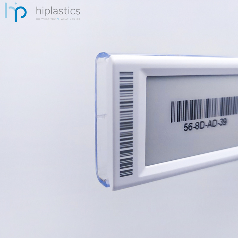 Hiplastics, Hang and adhesive ESL Rail, display ESL, Adhesive ESL Rail ...
