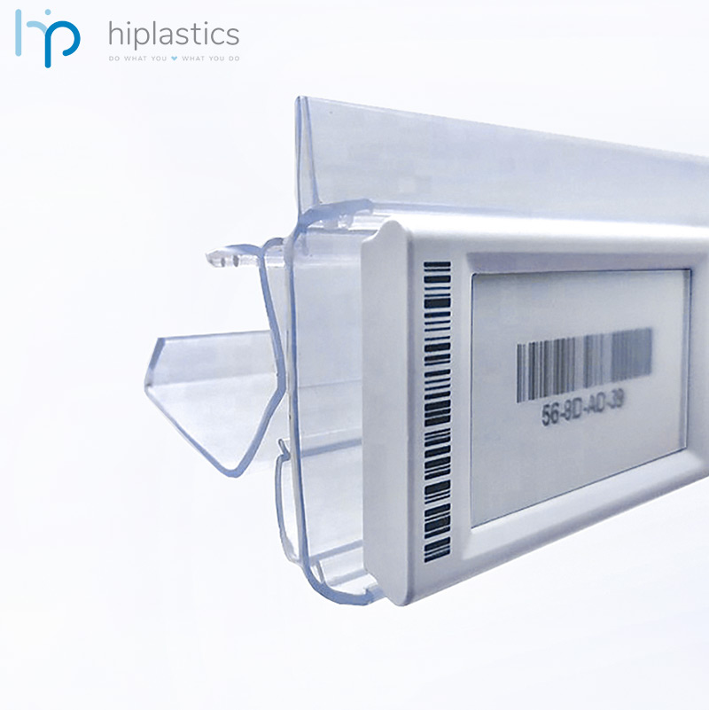 Hiplastics ANSPHDK Clip on Shelf Rail for Hanshow/Pricer ESL Electronic ...