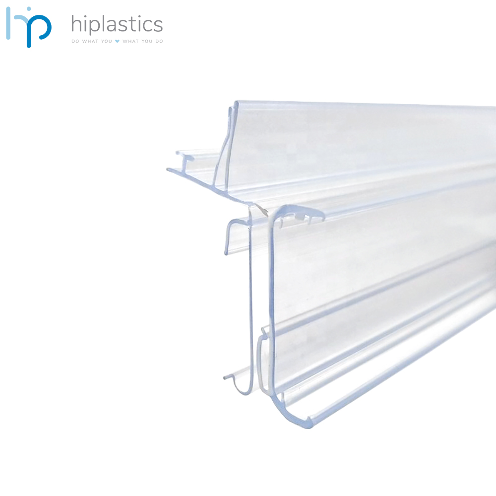 Hiplastics OPHDC Hold Shelf Divider Installed ESL Rail for Hanshow ...
